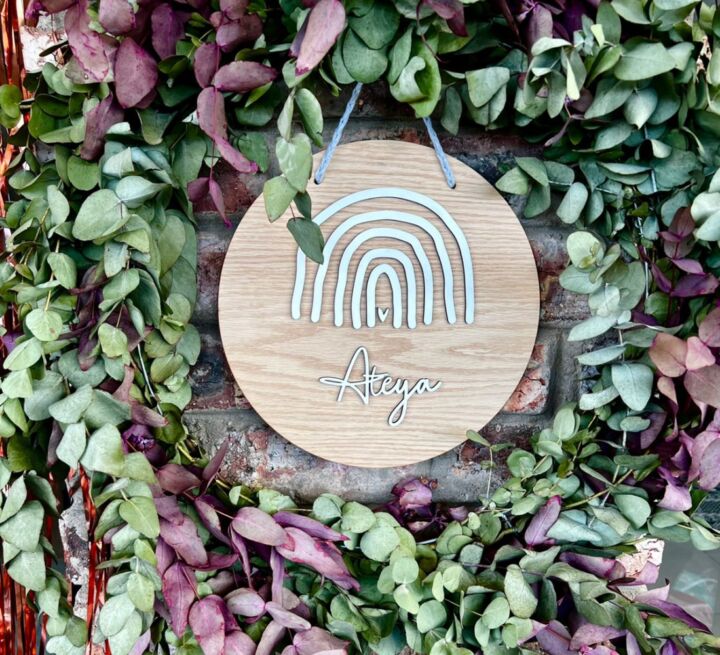 name plaque - with theme - Mood To Design